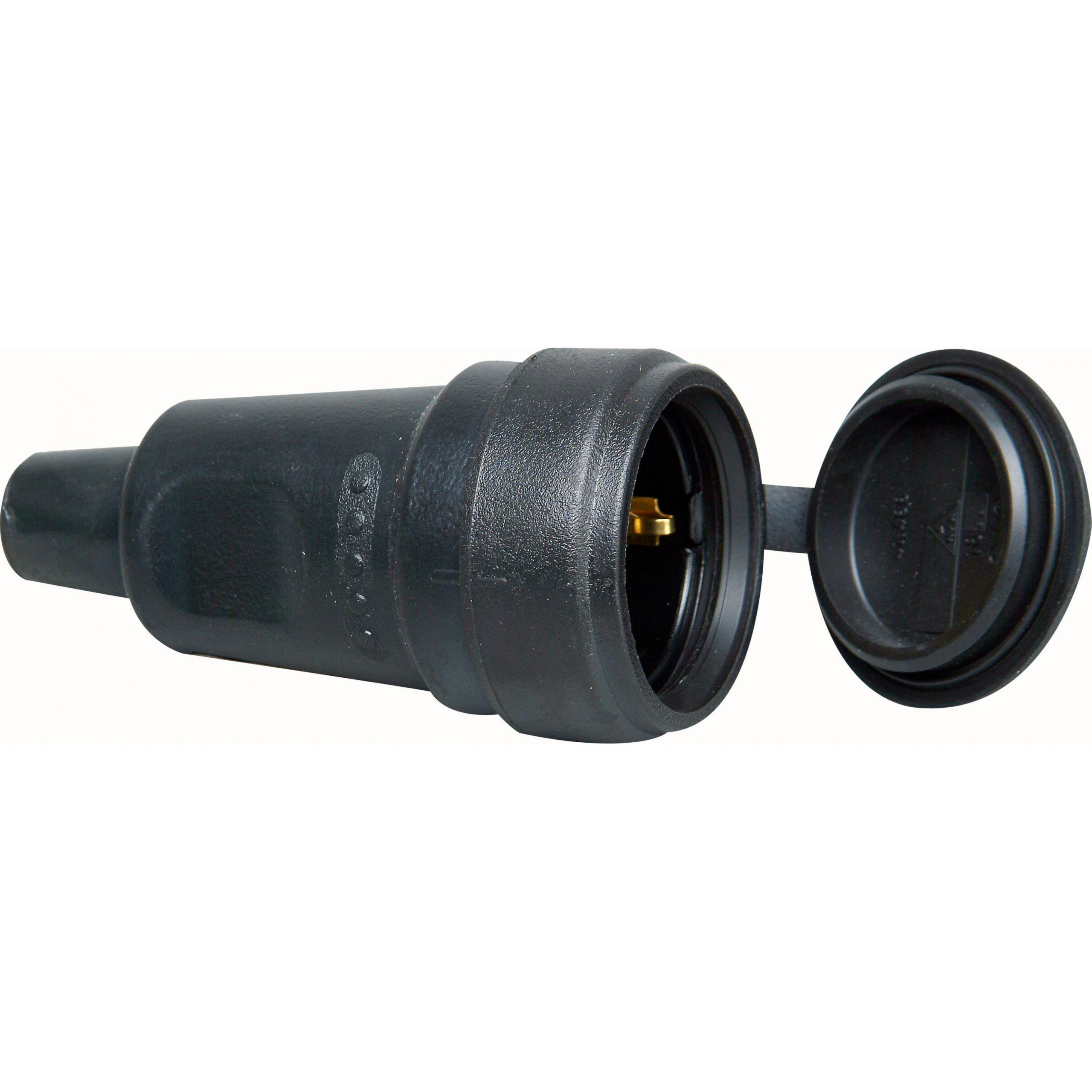 Rubber grounding-type coupling, large model with bend relief ...