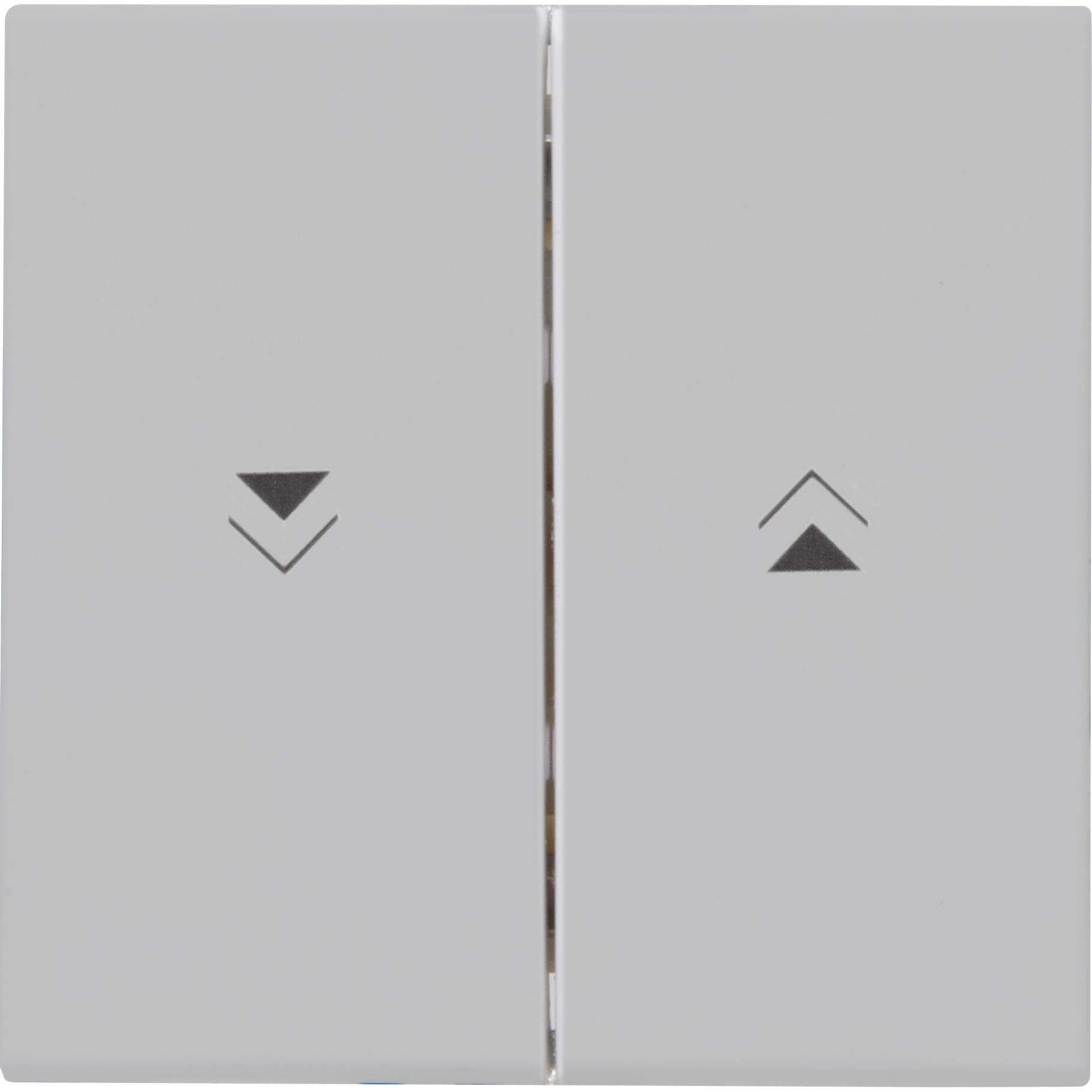 Double Rocker pad with arrows: colour: grey - Heinrich Kopp GmbH