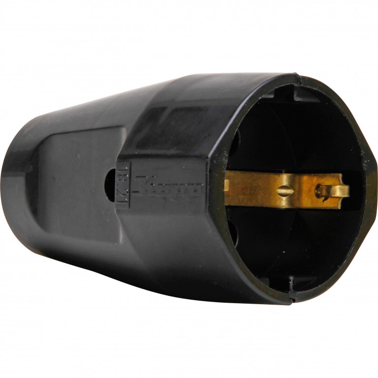 Plastic grounding-type coupling, unbreakable, for cable cross sections ...