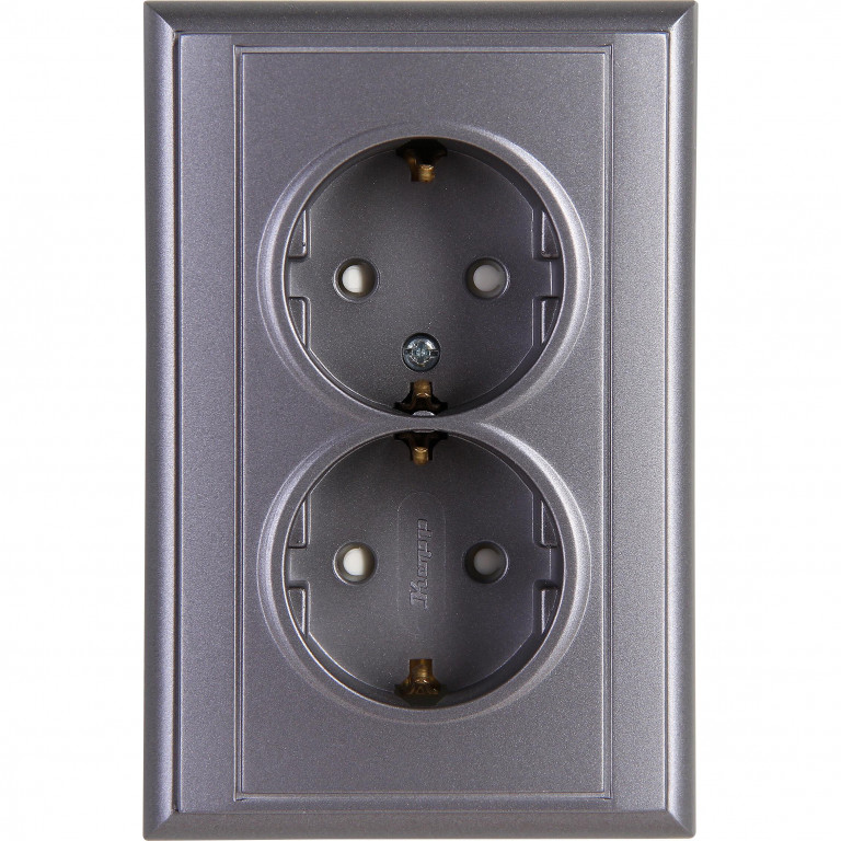 MALTA – double earthed socket outlet, with shutter, for the ...